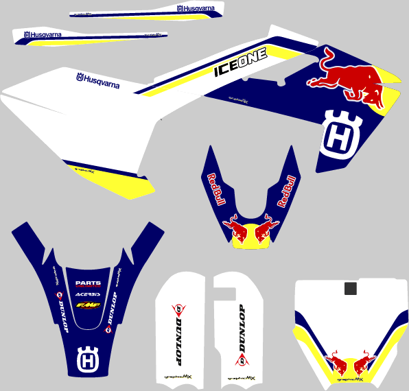 Graphic MX - motorcycle motocross dirt bike atv quad graphics - shroud ...