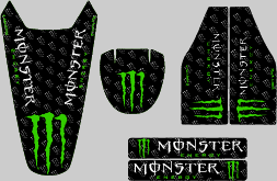 Graphic MX - Kawasaki KX KXF 80, 85, 125, 250, 450 - KDX 200, 220 - KLX ...