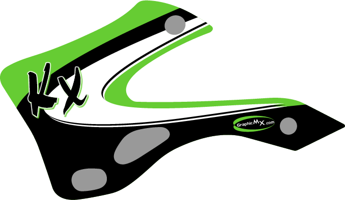 Graphic MX - Kawasaki KX 80, 85, 125, 250 - KDX 200, 220 - KLX 400 ...